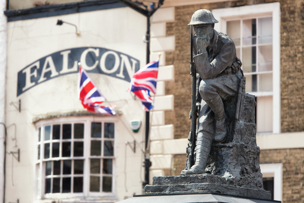 Thinking Soldier Memorial • Discover Huntingdon